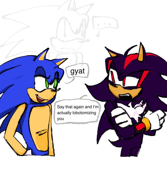 Sonic gets rejected - ibisPaint