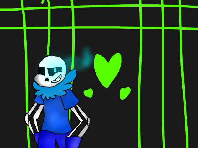 UnderTale Sans blocks u - ibisPaint