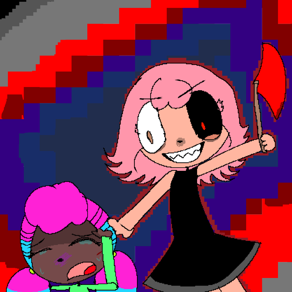 Getting Riko ready for her birthday - ibisPaint