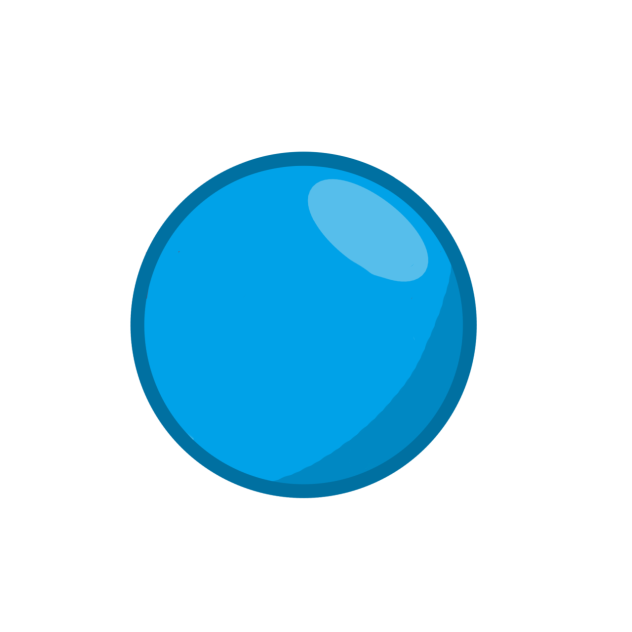 blue circle (object show community) bfb - ibisPaint