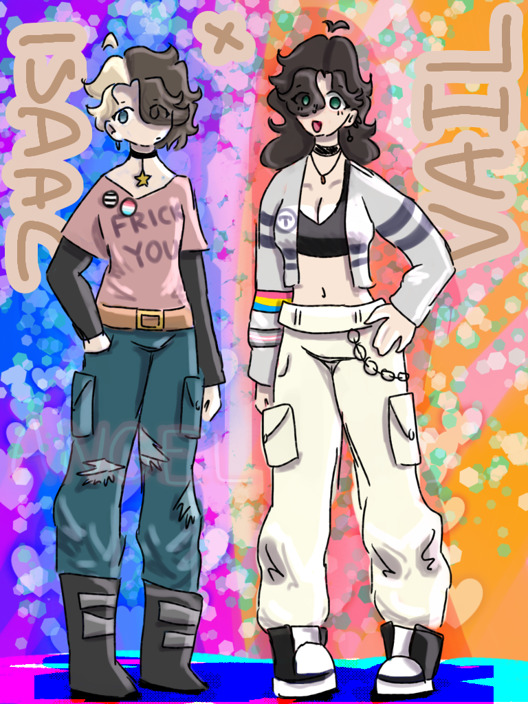 🌀💟Isaac x Vail 🚫💥 - ibisPaint