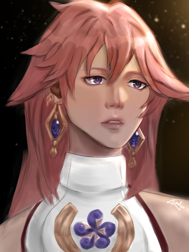 yae miko - ibisPaint