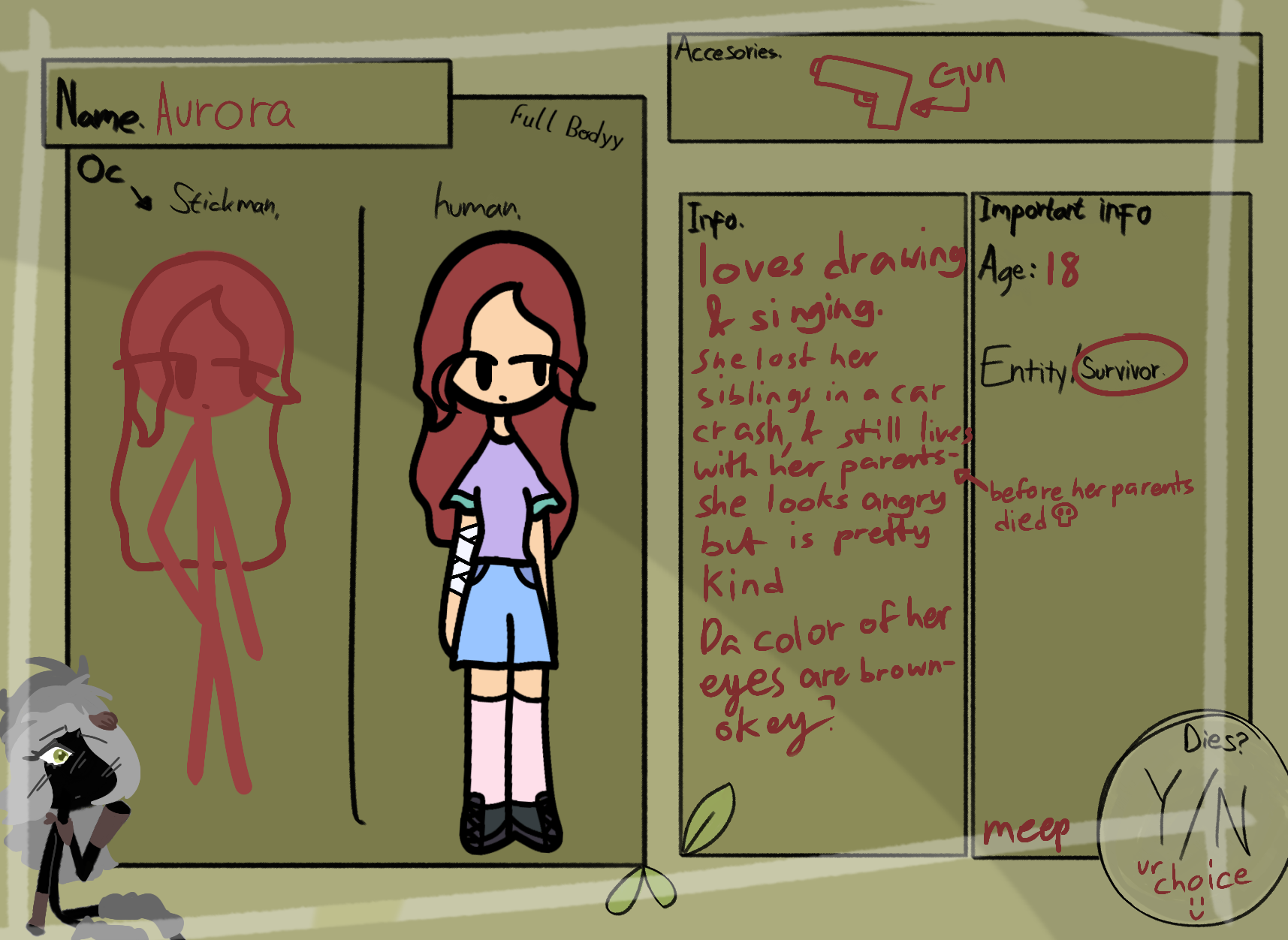 wow new oc¿¿¿ (cs for BEHIND FATE) - ibisPaint