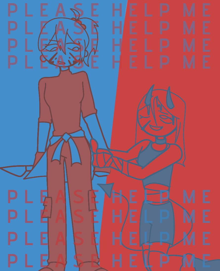 P L E A S E H E L P M E - ibisPaint
