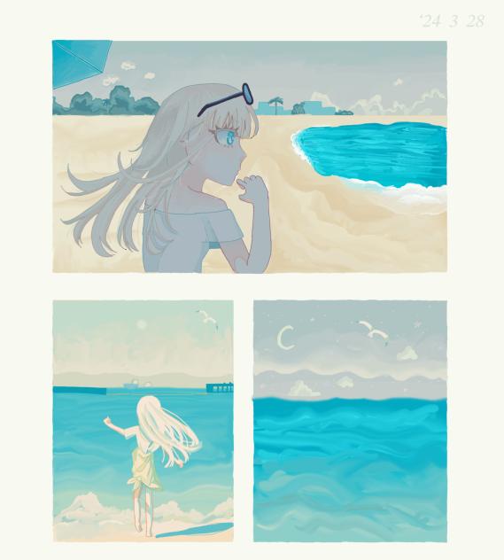 Beach photos - ibisPaint