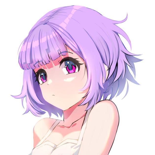 Rambut Ungu - ibisPaint