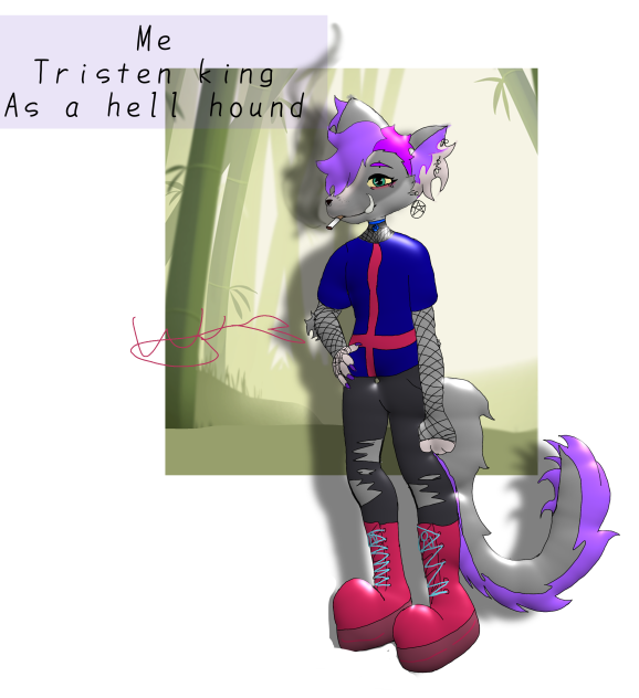 #hellhound - ibisPaint