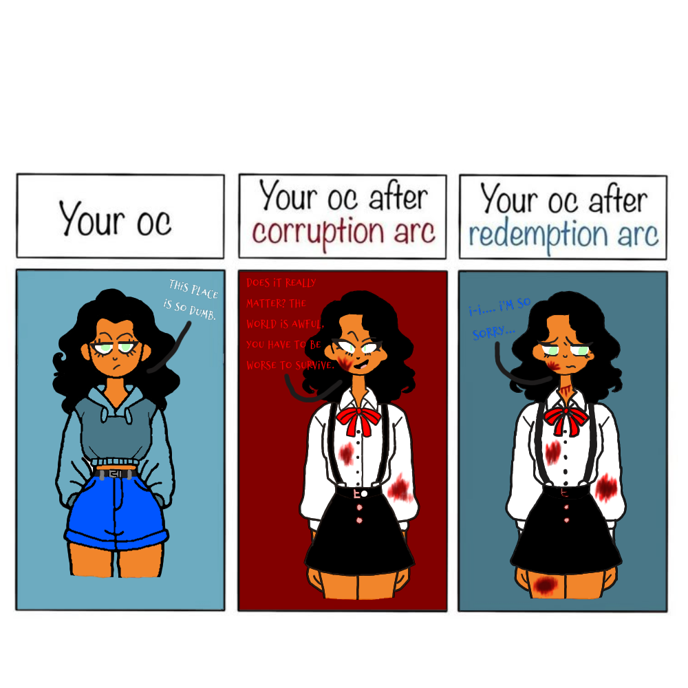 Pinterest Redraw 5- OC Corruption - ibisPaint