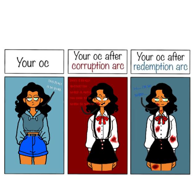 Pinterest Redraw 5- OC Corruption - ibisPaint