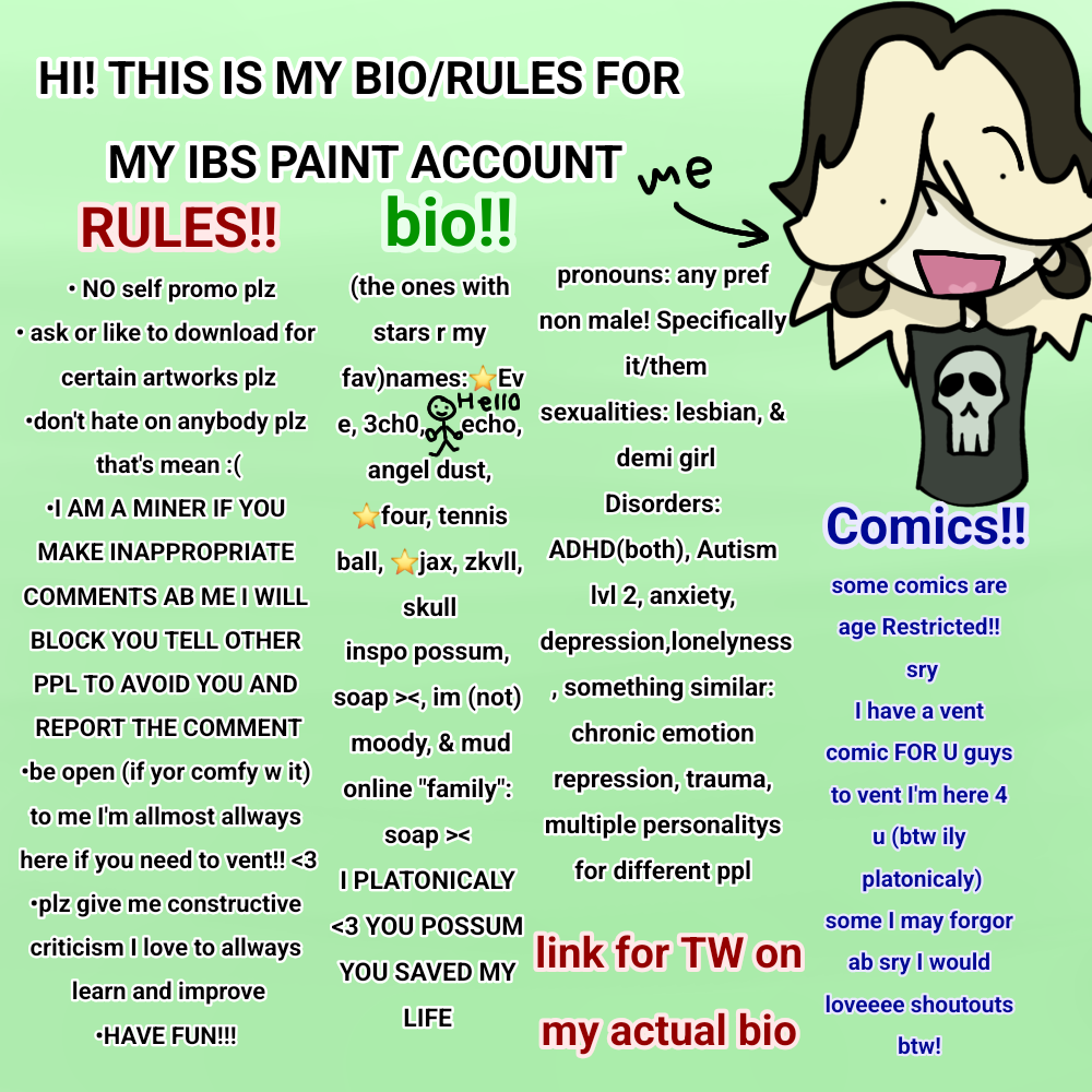 bio and rules - ibisPaint