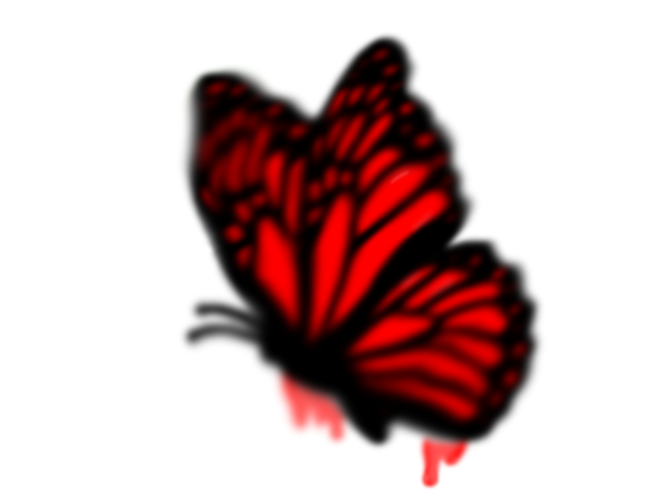 Blood butterfly - ibisPaint