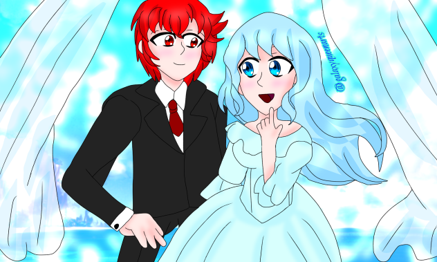 kiko and souls wedding - ibisPaint