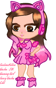 Me in gacha form - FuntimeKitten GG oc - ibisPaint