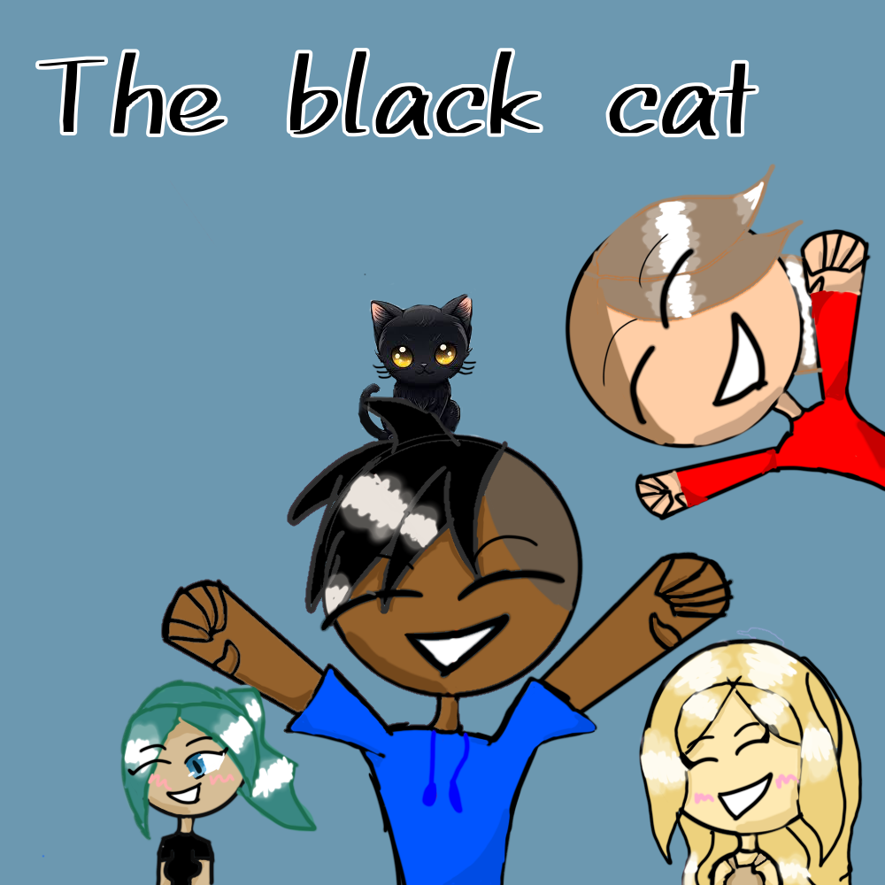 Black cat fanart - ibisPaint