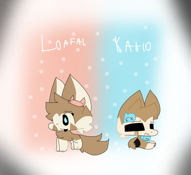Loafal and katio - ibisPaint
