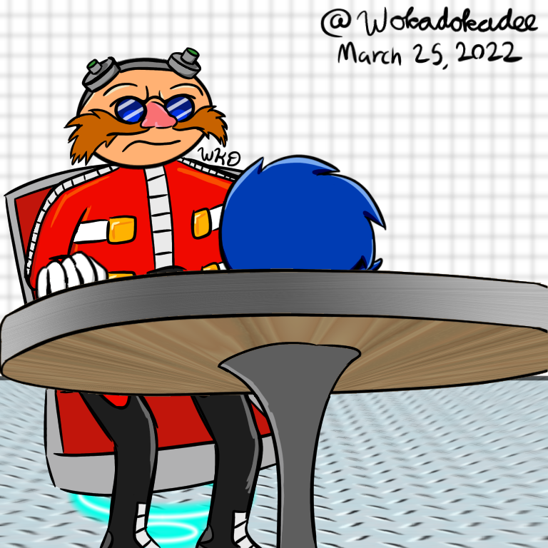 Pondering the Sonic Orb - ibisPaint