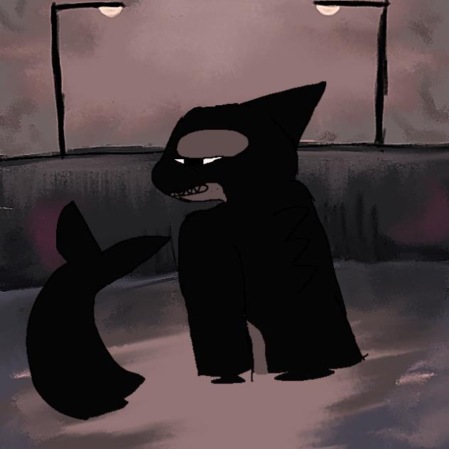 Killer Whale turns into a Cat - ibisPaint
