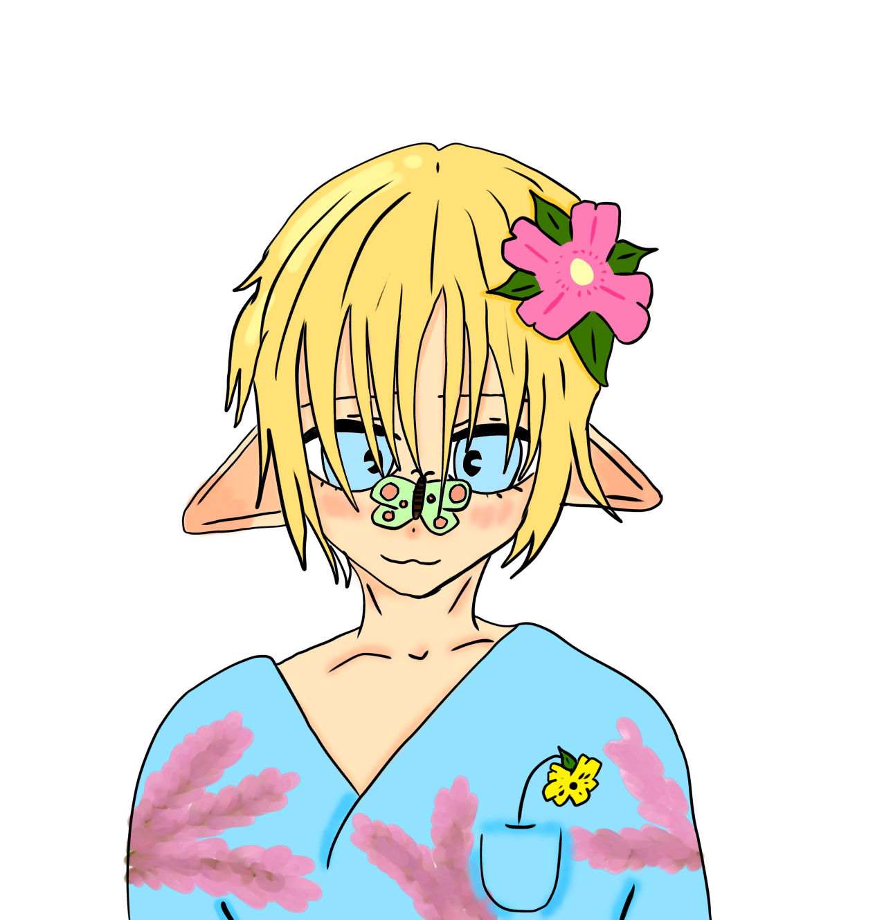 Flower elf - ibisPaint