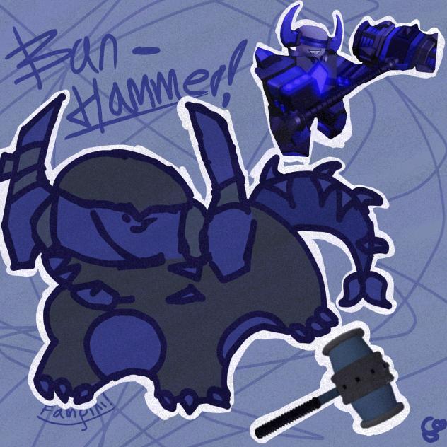 Ban hammer - ibisPaint