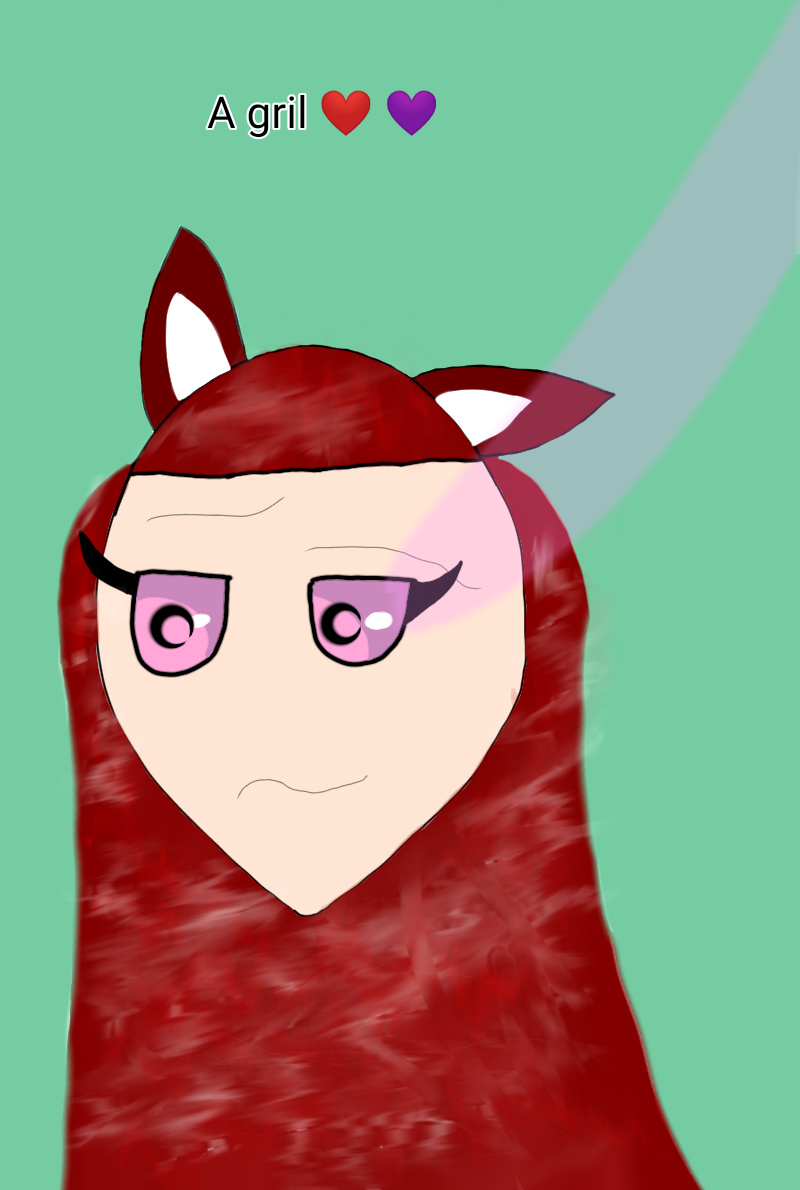 a magic gril - ibisPaint