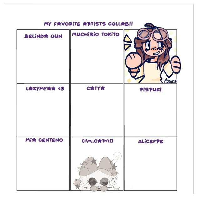 Stella's favorite artist collab!! - ibisPaint