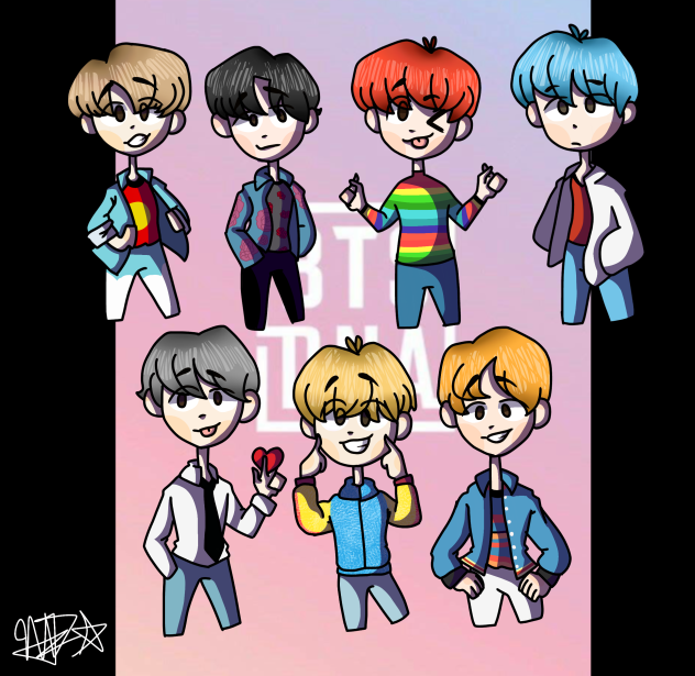 {bts}DNA - ibisPaint