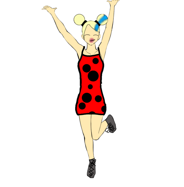 Lady bug and catnoier - ibisPaint