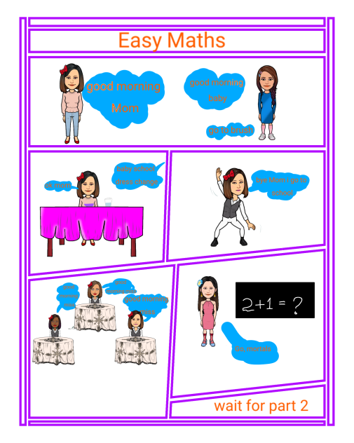 Easy maths comic - ibisPaint