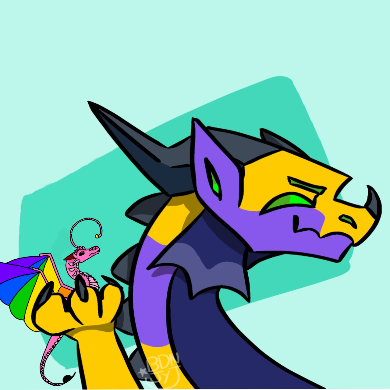 Huge Wildberry holding Moonsting!!! - ibisPaint