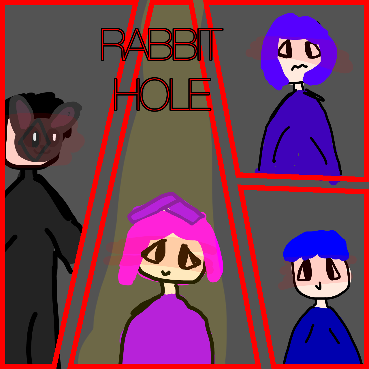 Rabbit Hole fanart - ibisPaint