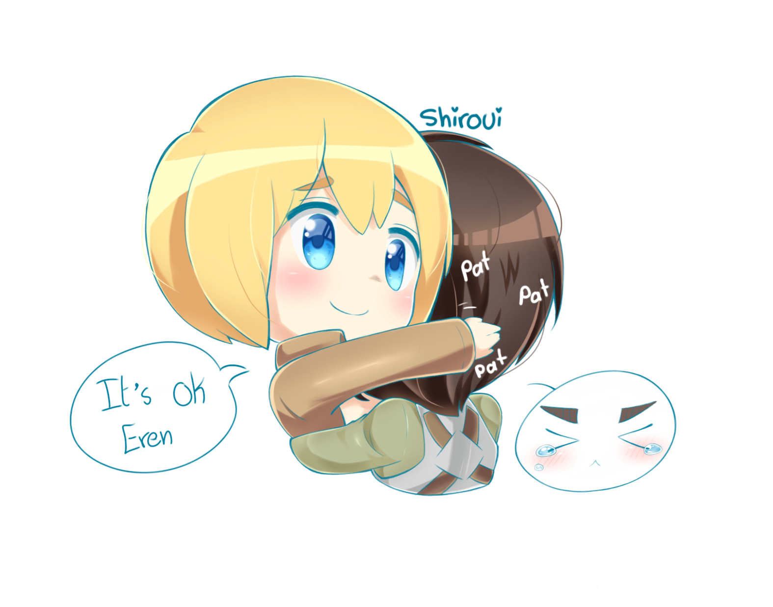 アルミン & エレン Hug (AOT) - ibisPaint