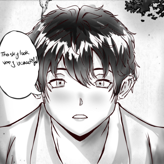 Gray scale guy - ibisPaint