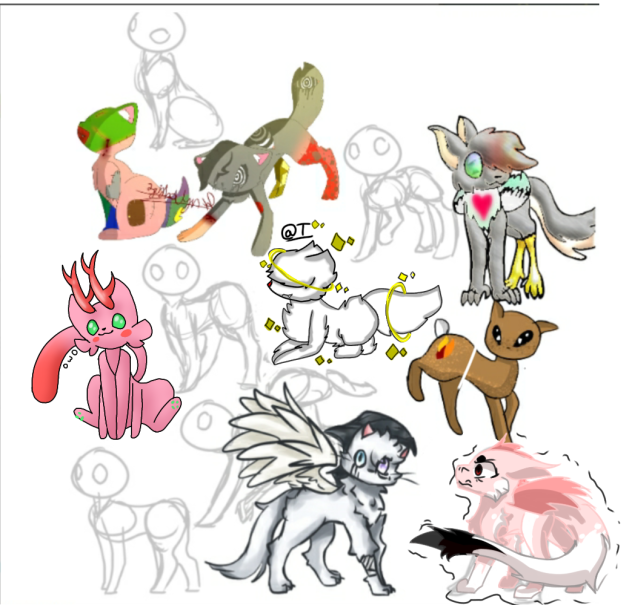 Creature Collab - ibisPaint