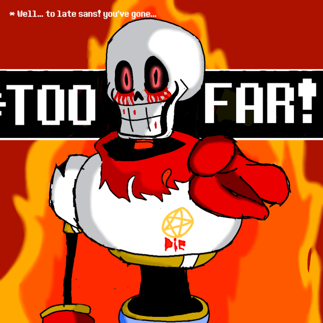 Papyrus has gone too far - ibisPaint