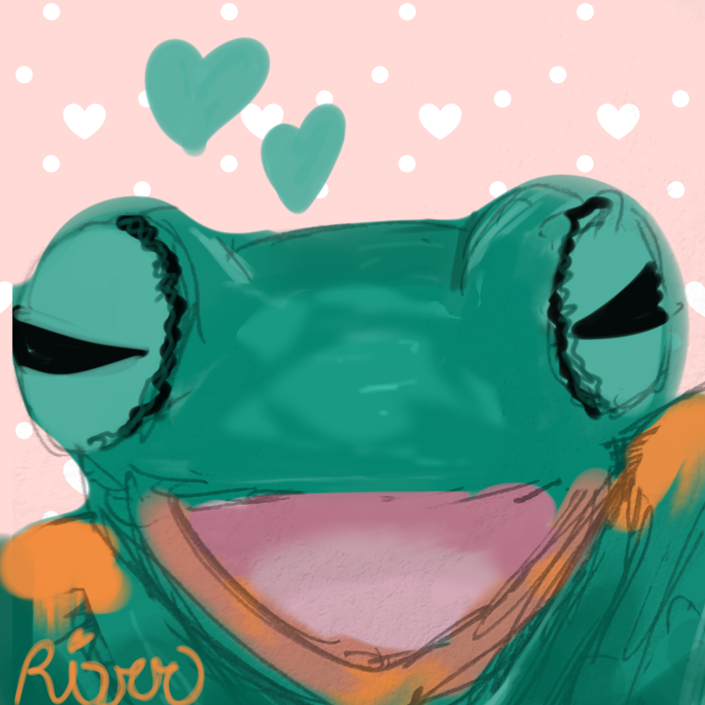 Froppy the frog! - ibisPaint