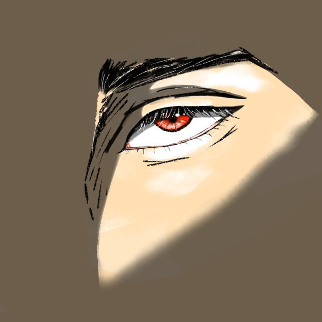 red eye - ibisPaint
