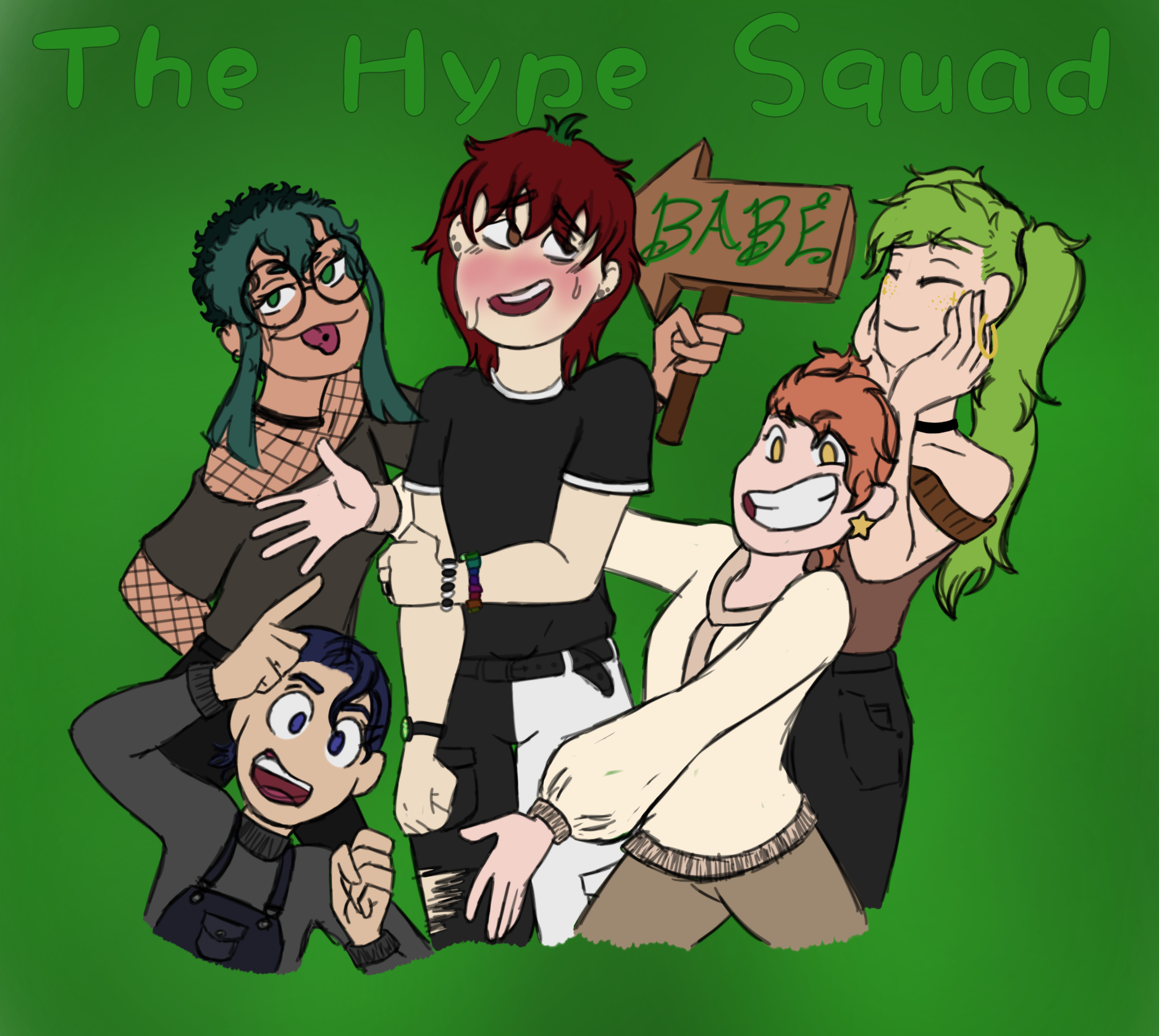 The Hype Squad - ibisPaint