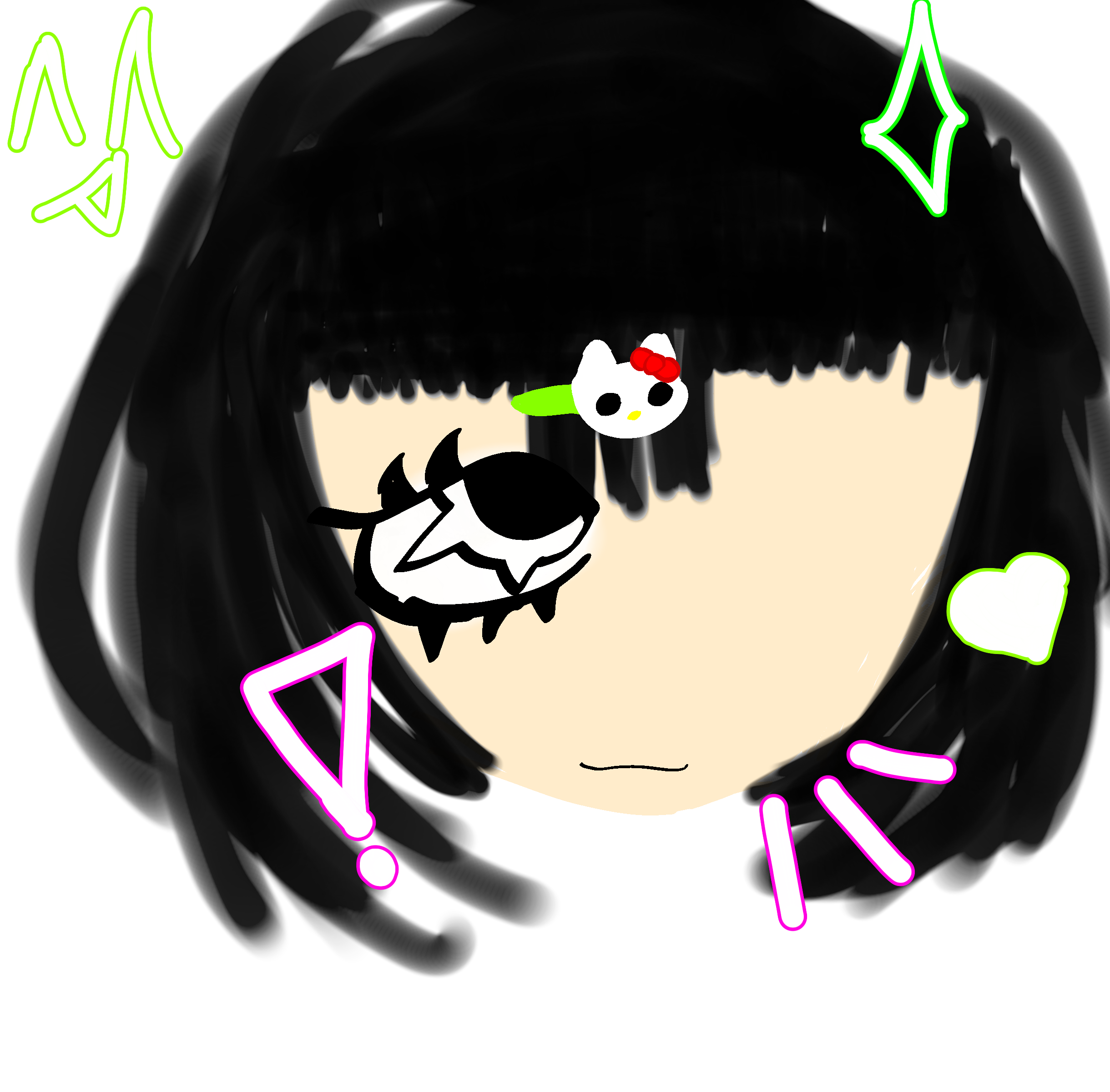 random art I never finished. - ibisPaint