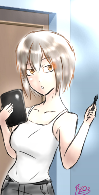 Kokichi-chan - art trade - ibisPaint