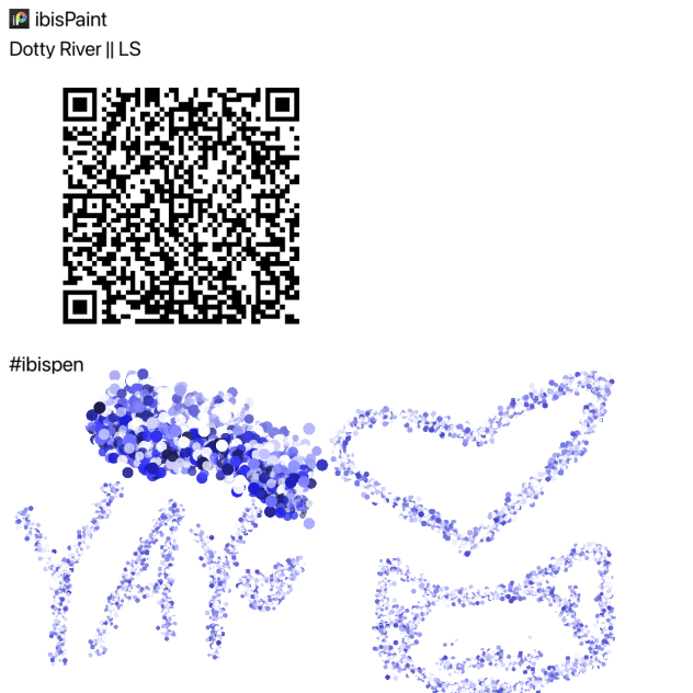 Dotty River Pen!!!!! - ibisPaint