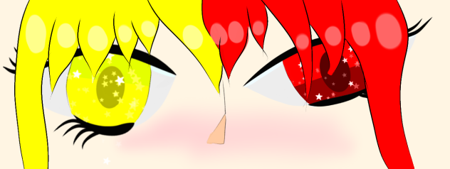 yellow vs red - ibisPaint