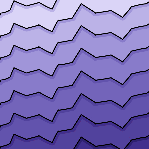 Simple geo pattern - ibisPaint