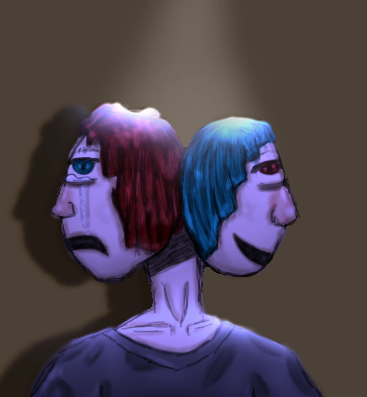 Two faced - ibisPaint