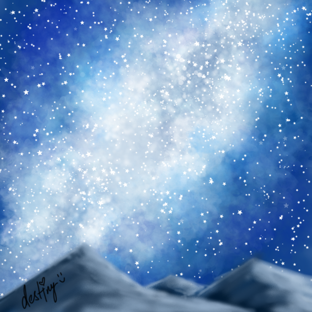 Galaxy Background - ibisPaint