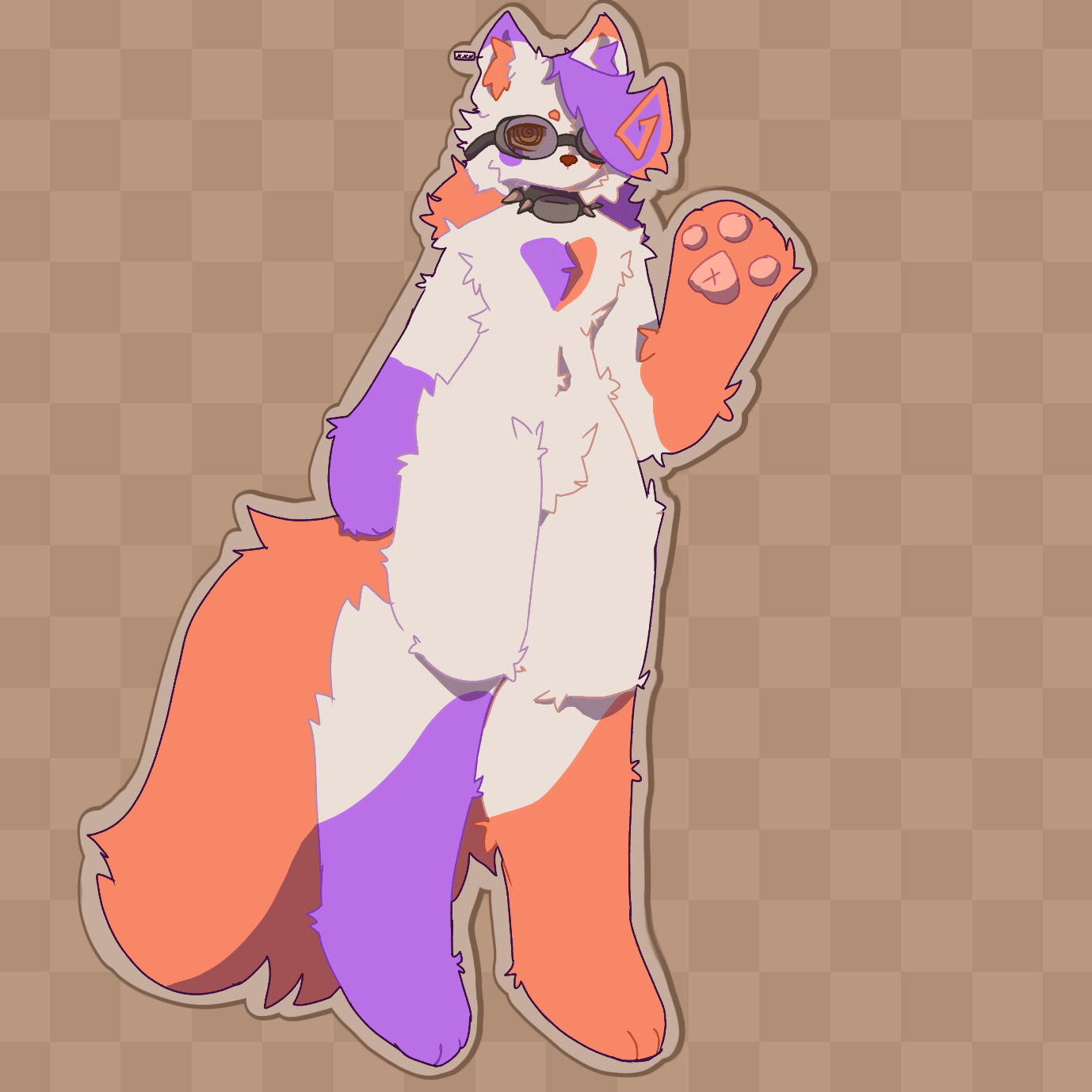 More colorful dog furries - ibisPaint