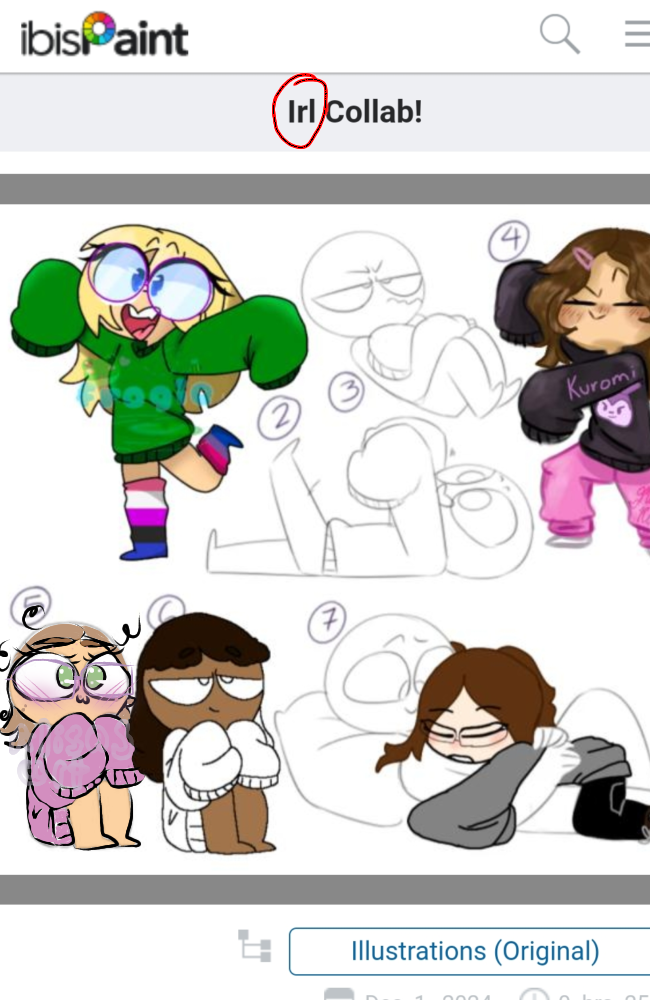 im number 5 irl collab - ibisPaint