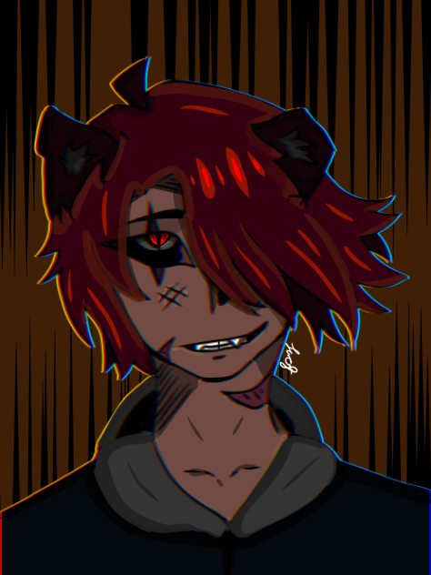 Wolf Dude - ibisPaint
