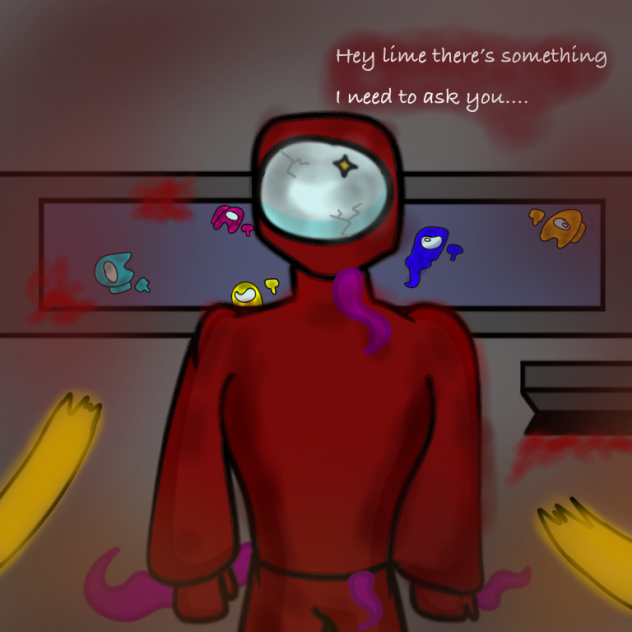 Among us 🩸red sus 🩸 - ibisPaint