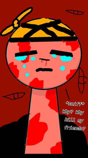 he so sad 😭 - ibisPaint