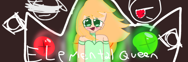 The elemental queen banner (remade) - ibisPaint